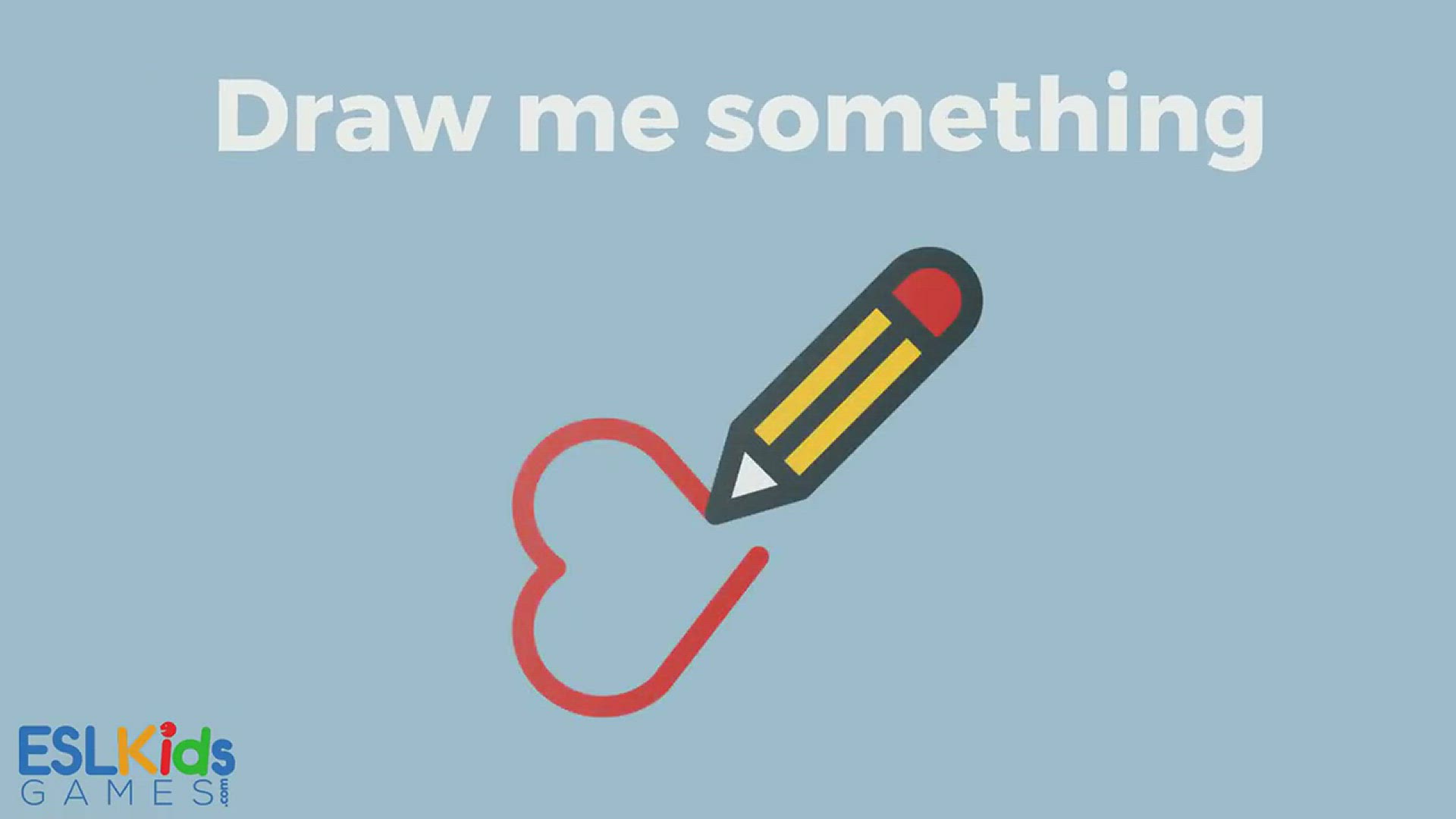 ESL Warmer Draw me Something