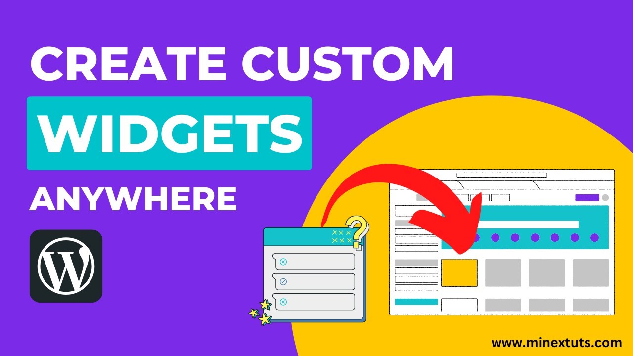 How to Create Custom Widgets for WordPress ... | Humix Video