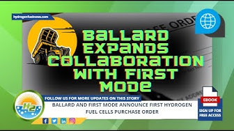 Ballard and First Mode's first hydrogen fuel cells pu...