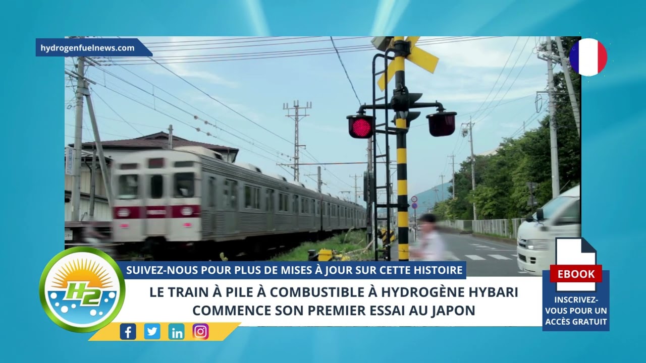 [French] Hybari hydrogen fuel cell train to ... | Open Video