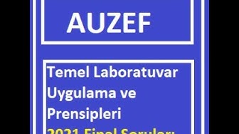 Temel Laboratuvar Uygulama ve Prensipleri 2... | Humix Video