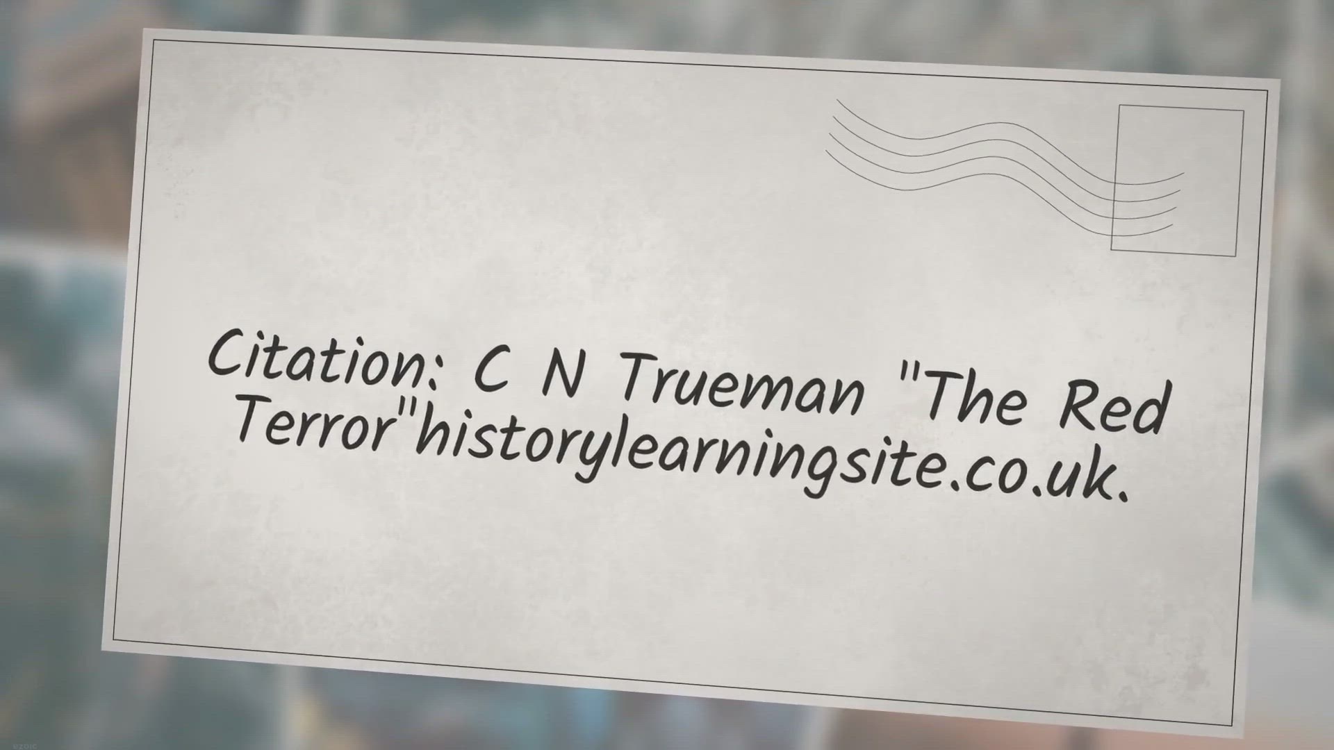 The Red Terror - History Learning Site