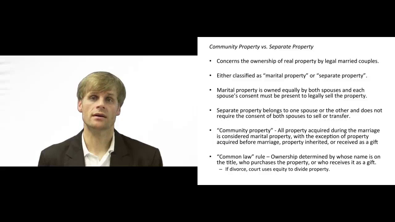 Community Property - Definition, Examples, Processes