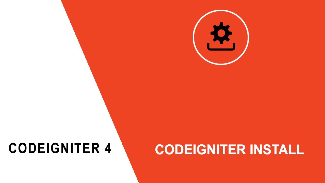 How to install or setup CodeIgniter 4 In Xampp Server