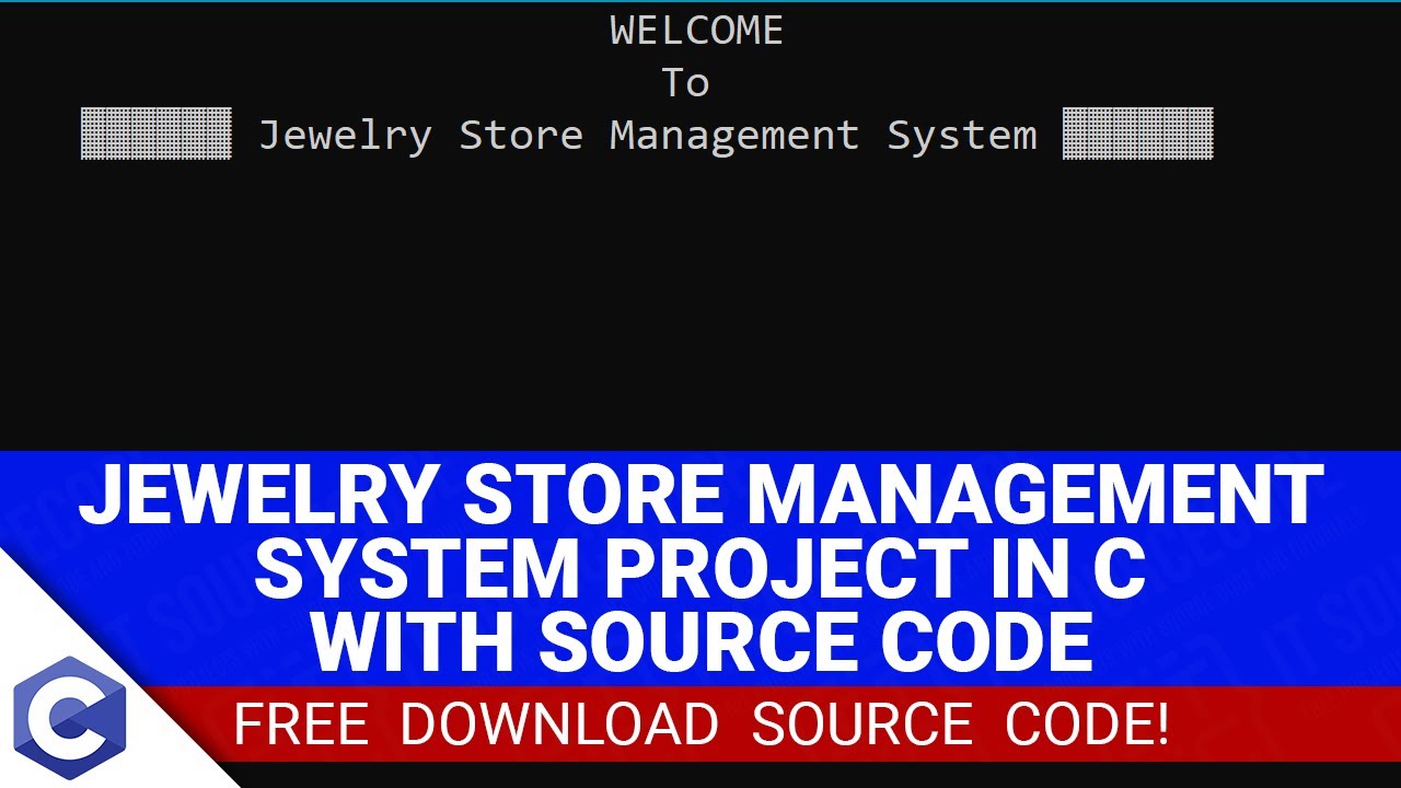 Jewelry Store Management System Project in C with Source ...