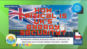 Hydrogen Storage Business Model is critical ... | Open Video