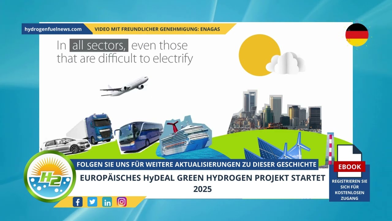 [German] European HyDeal green hydrogen project to start ...
