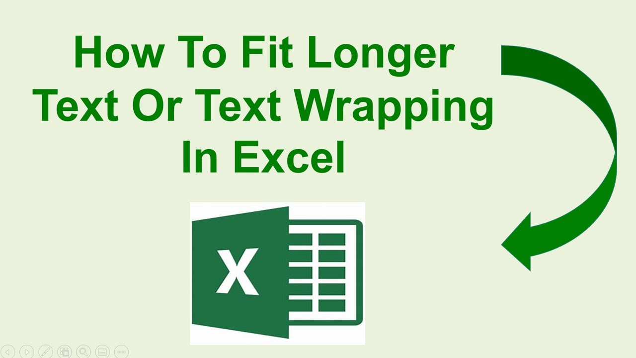 How To Fit Longer Text or Text Wrapping In Excel. Excel...