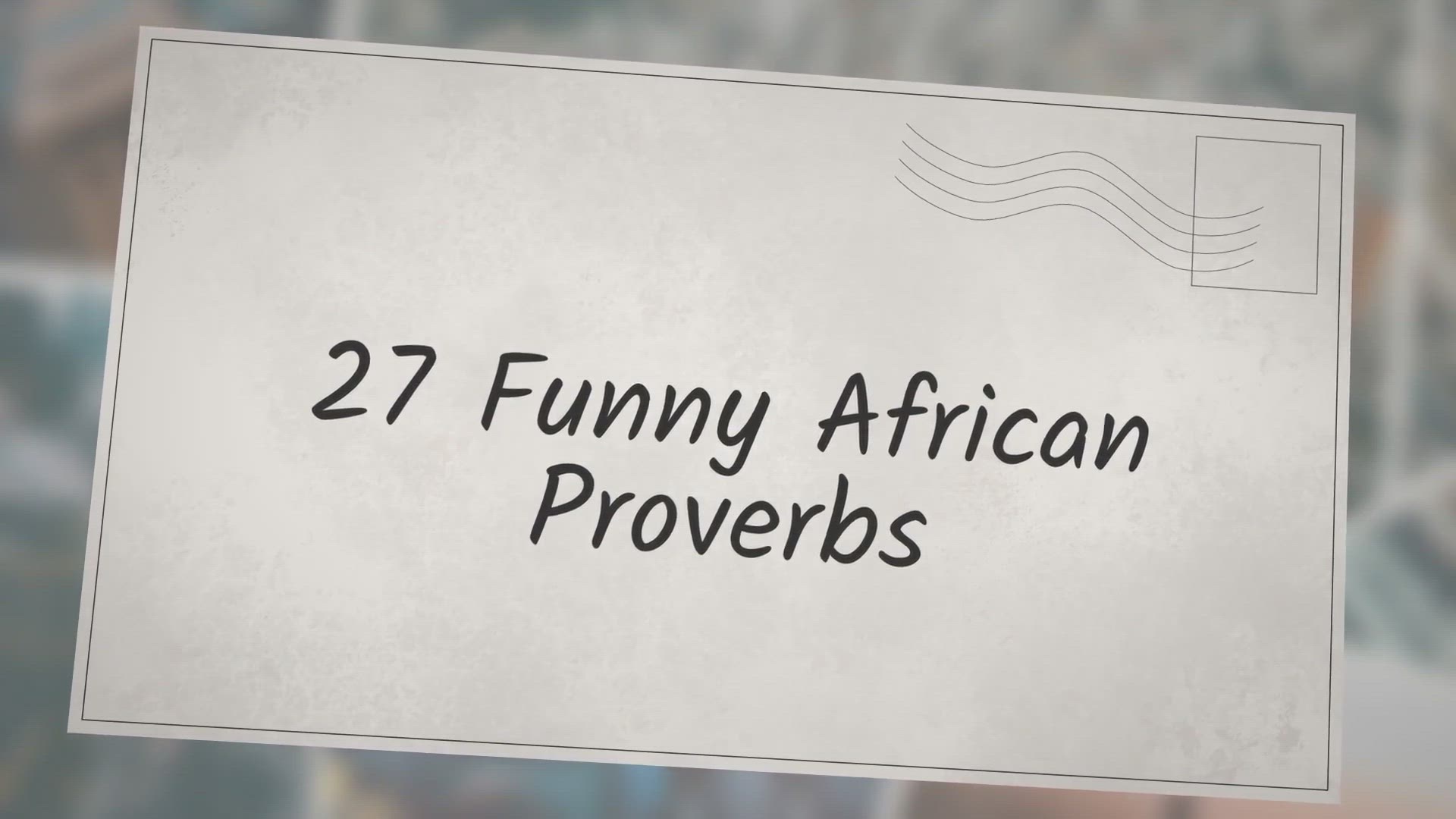 Funny African Quotes